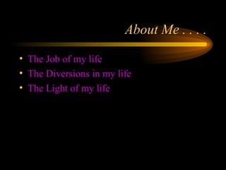 My life | PPT