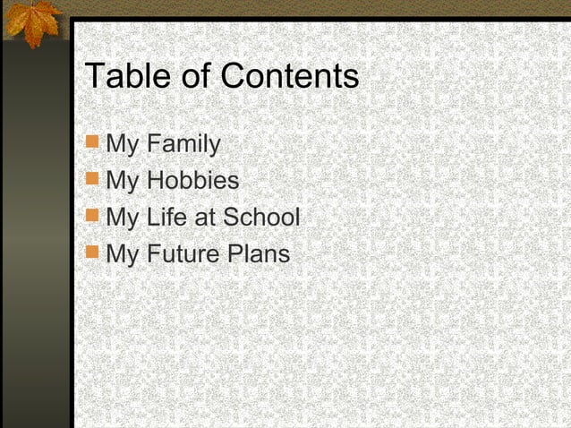 mylife | PPT