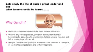 life of Gandhi | PPTX