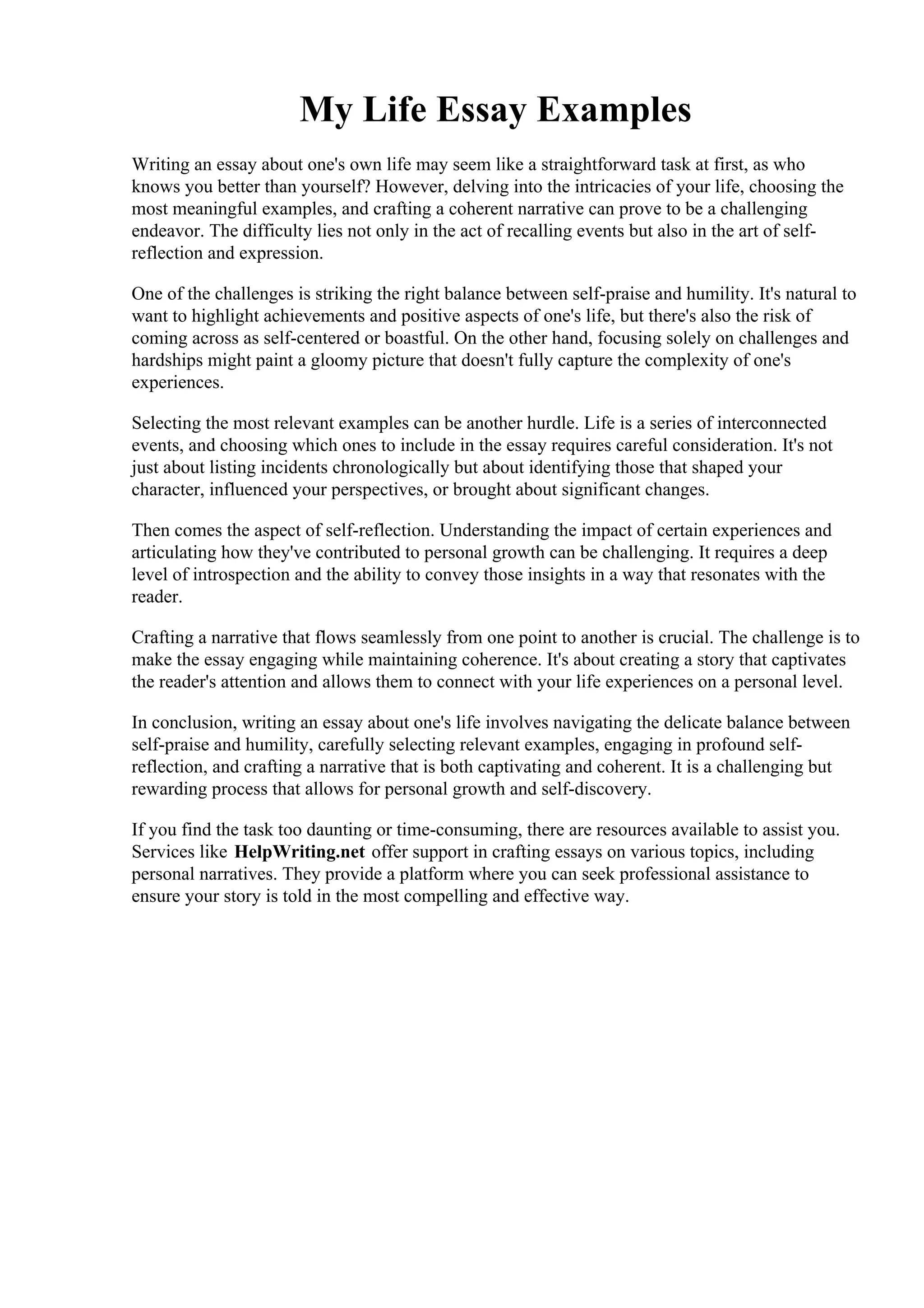 My Life Essay Examples.pdf