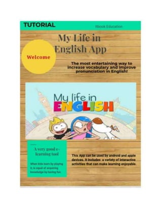 My life in English Mobile App | DOCX