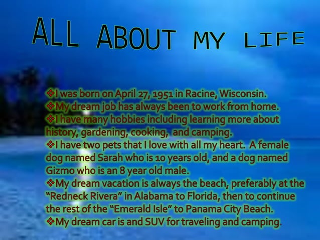 My Life Powerpoint | PPTX | Spirituality | Religion & Spirituality