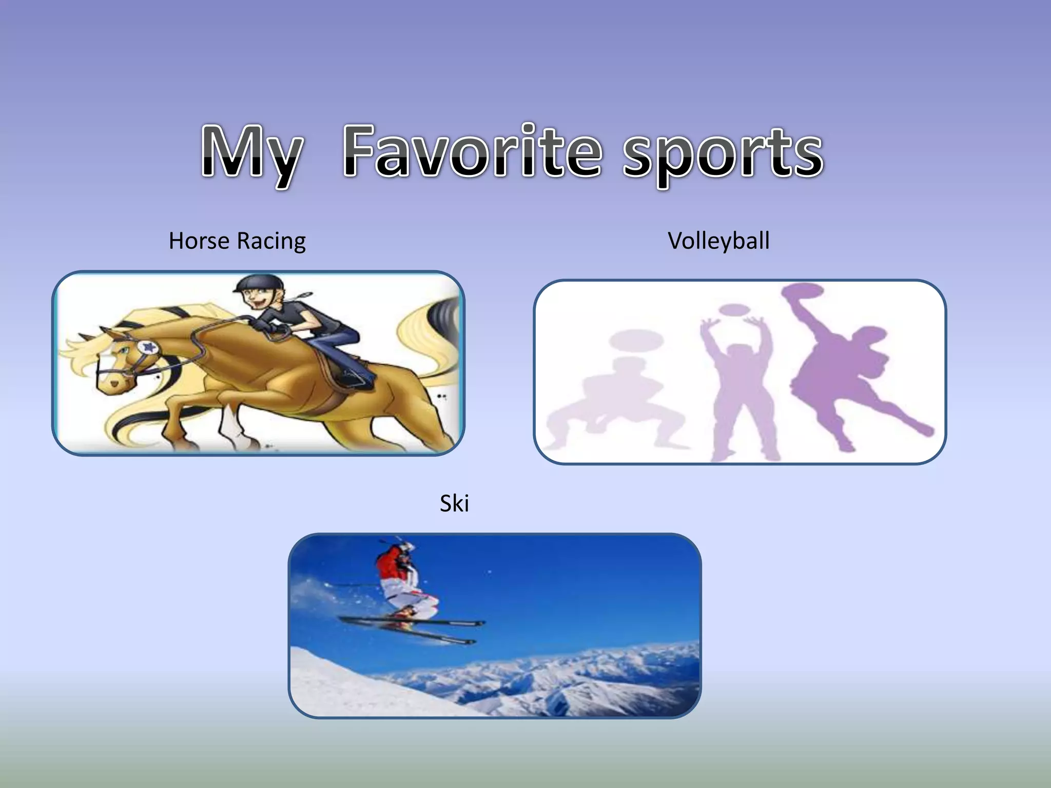 My like sports | PPTX