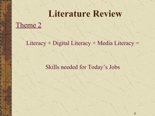 My lit review template | PPT | Daycare and Pre-School | Parenting