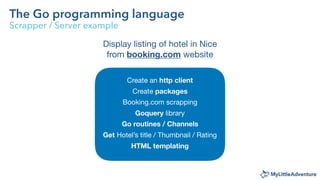 The Go programming language - Intro by MyLittleAdventure | PPT