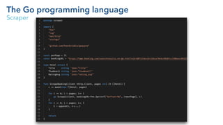 The Go programming language - Intro by MyLittleAdventure | PPT