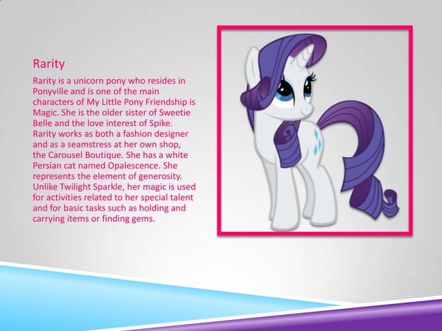 My little pony (not finished) | PPT