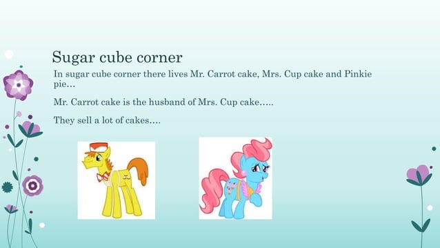 My little pony | PPTX | Family/Children | Genres