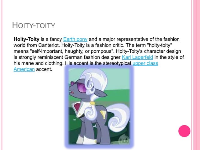 My little pony powerpoint | PPTX