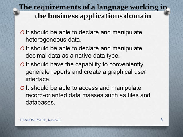 Introduction to COBOL Programming Language | PPT