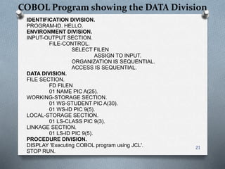COBOL Foundation 1 | PPT