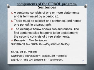 COBOL Foundation 1 | PPT