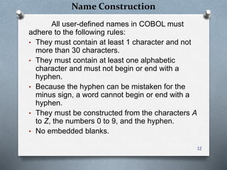 COBOL Foundation 2 | PPT | Programming Languages | Computing