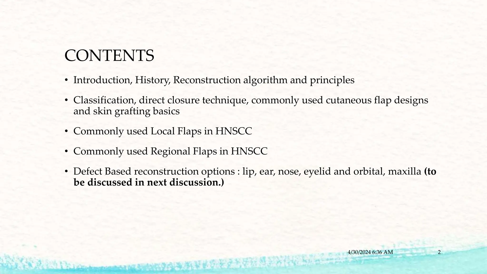 Local and regional flaps in head and neck.pptx