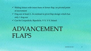 Local and regional flaps in head and neck.pptx