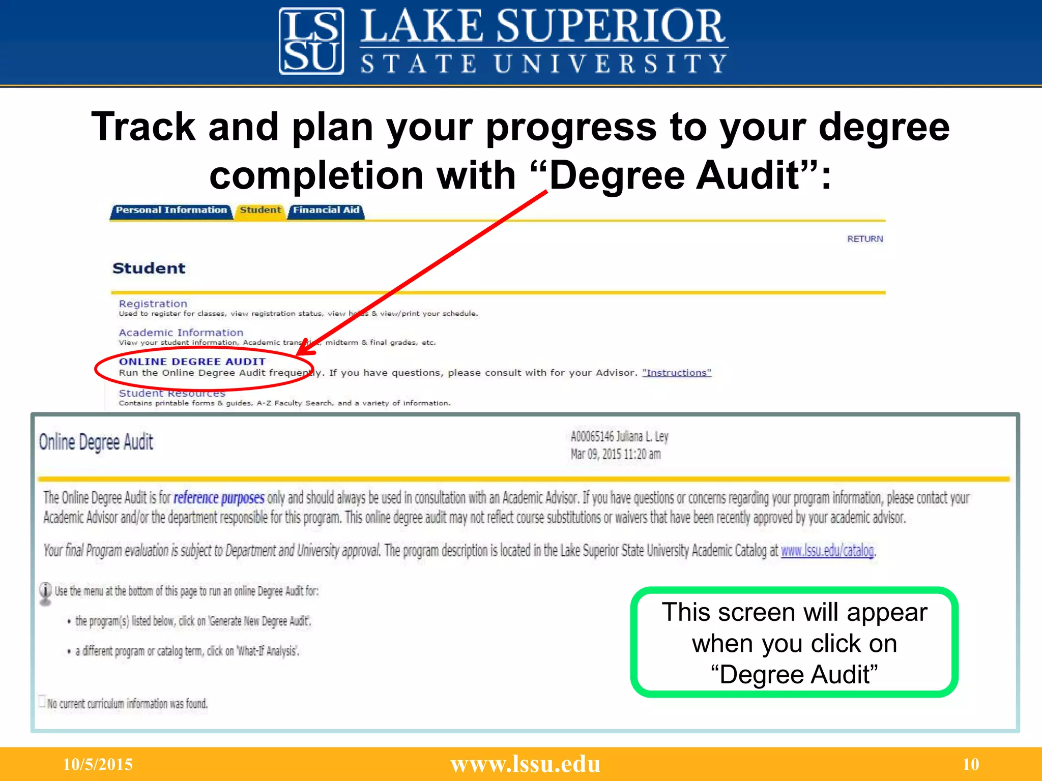 My lssu guide | PPT