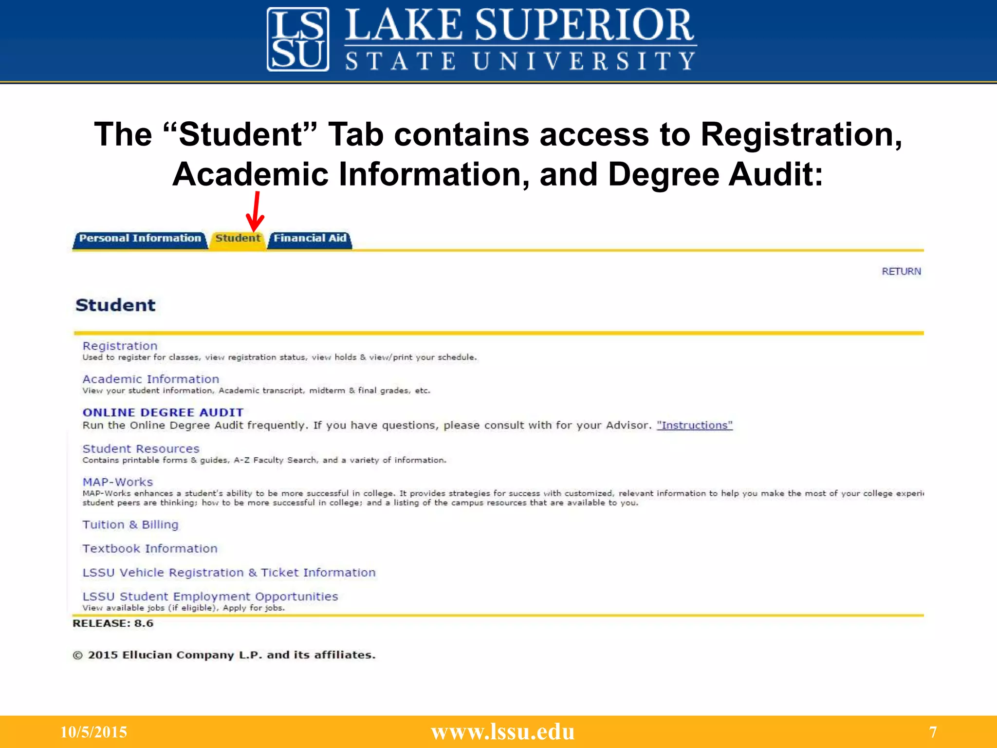My lssu guide | PPTX