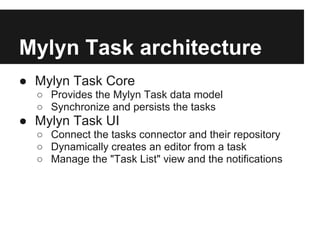 Mylyn Task connector for Tuleap | PPT | Free Download