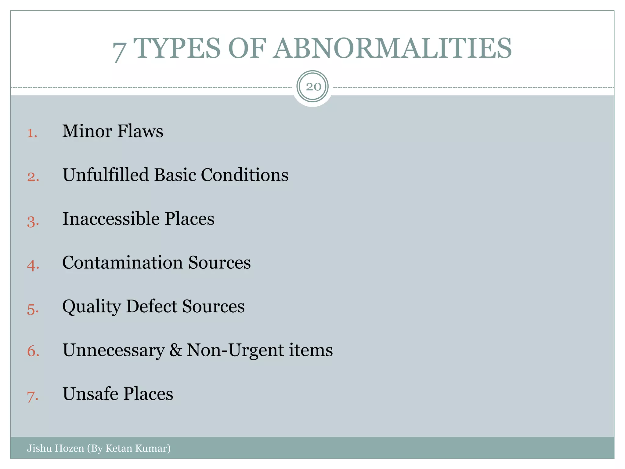 Autonomous Maintenance (Jishu Hozen) by Ketan Kumar (Raavinnovate) | PPTX
