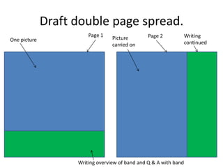 My magazine draft ideas | PPTX