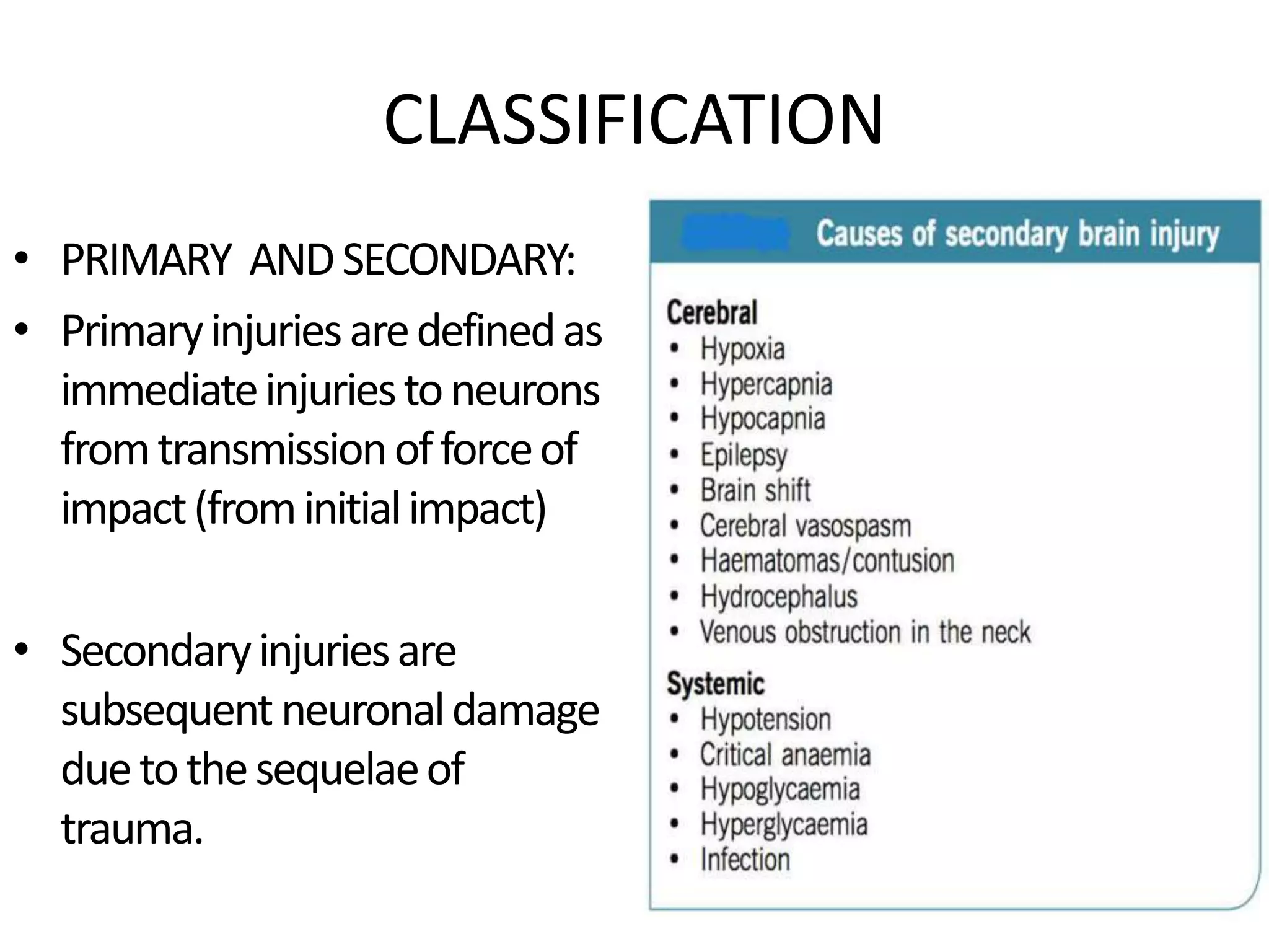 Management of head injury | PPTX