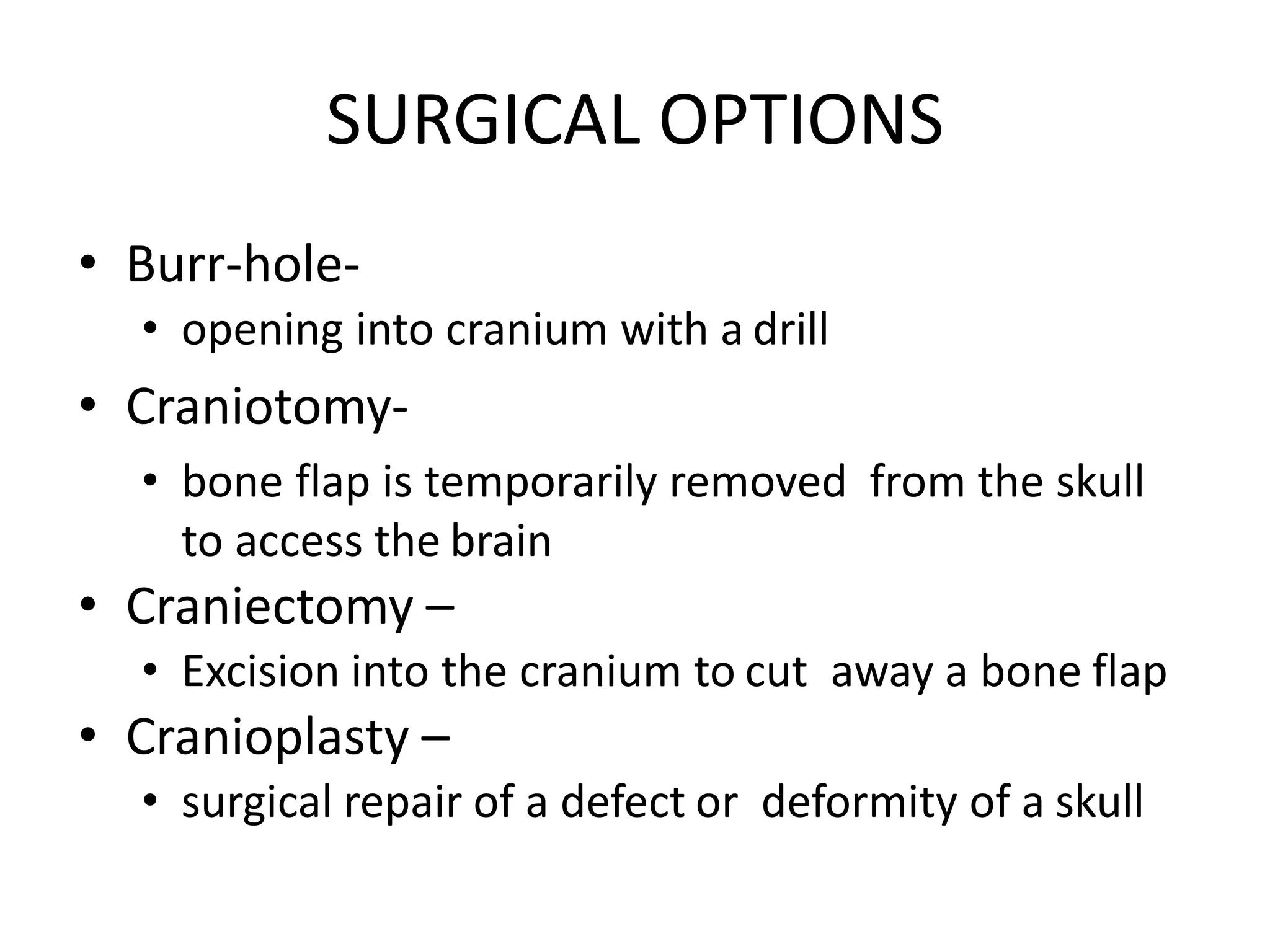 Management of head injury | PPTX