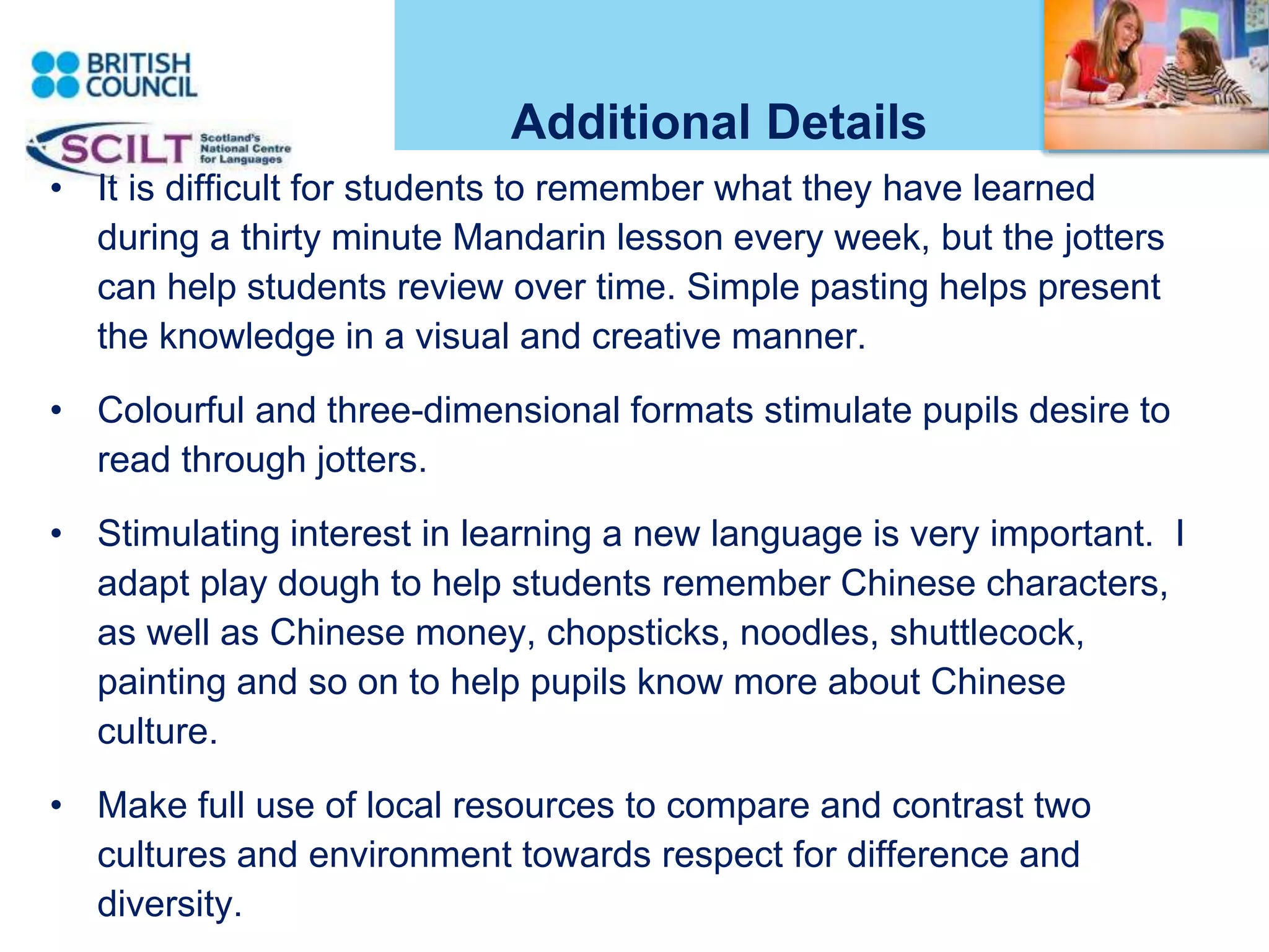 My Mandarin Jotter | PPTX