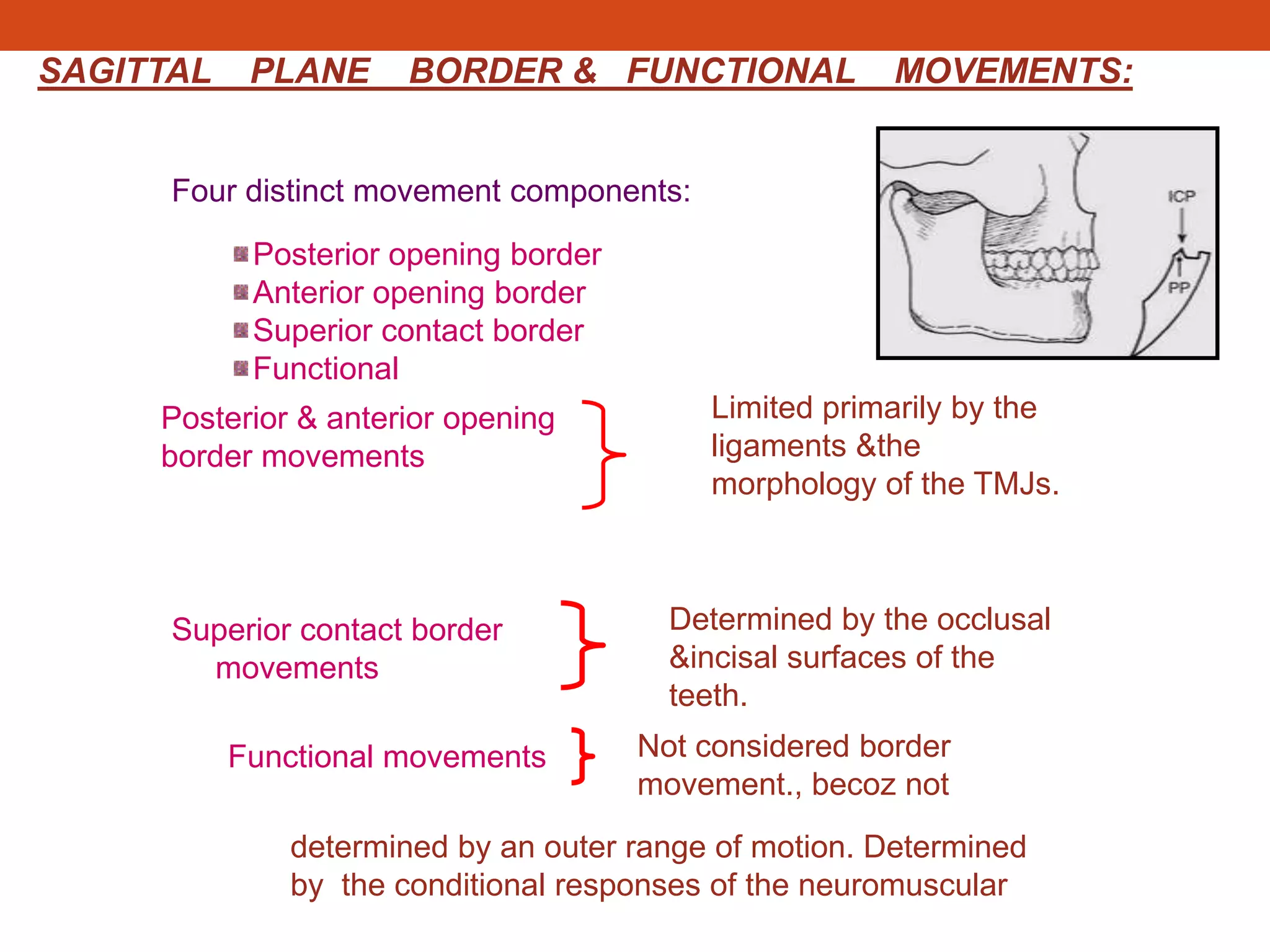 My mandibular movement final presentation | PPTX