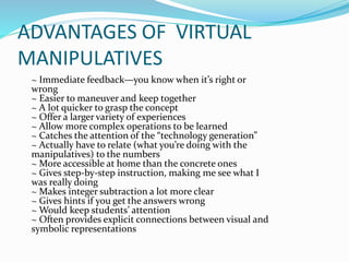 manipulatives | PPTX