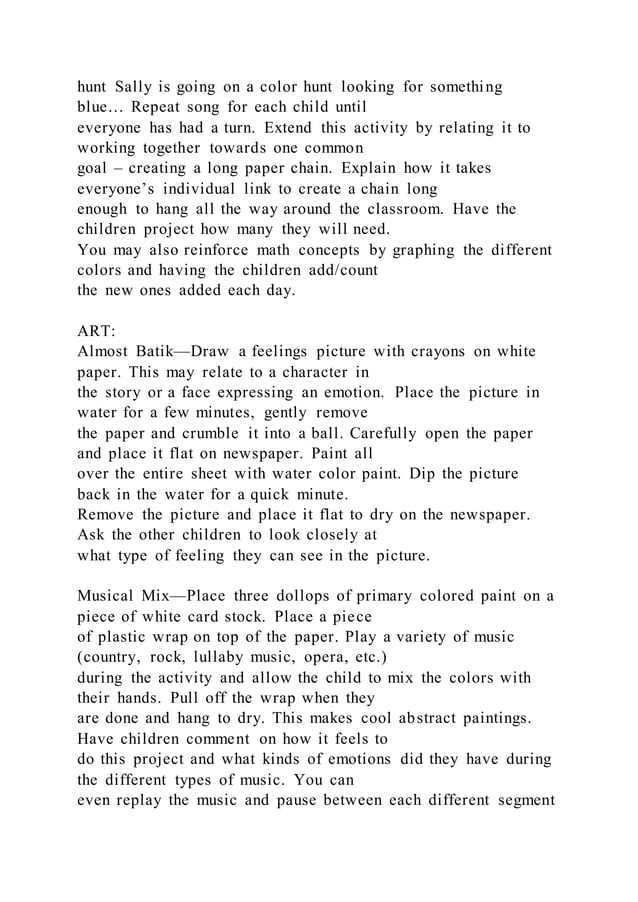 My many colored days by dr. seussillustrated by steve johns | DOCX ...