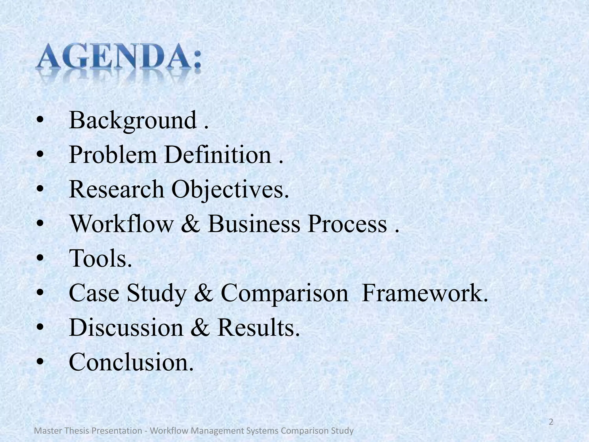 Workflow Management Systems Comparison Study | PPTX | Operating Systems | Computer Software and ...