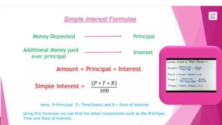 difference between simple and compound intrest | PPT