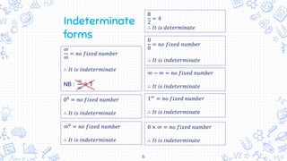 Indeterminate forms and L'Hospital's Rule | PPTX
