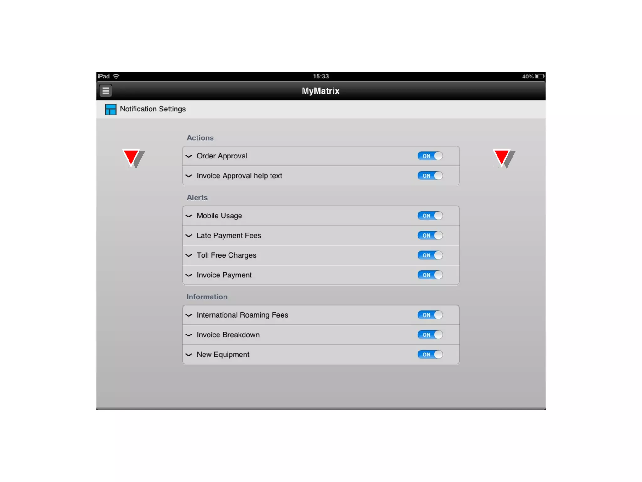 My matrix ui suggestions | PPS