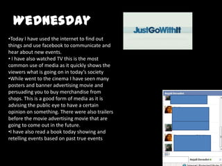 My media diary | PPTX