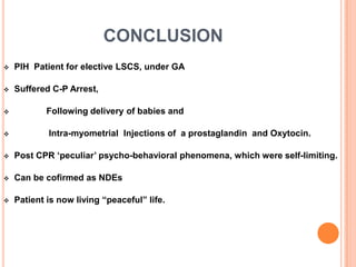 My memorable case! AN UNANTICIPATED CARDIAC ARREST & UNUSUAL POST ...