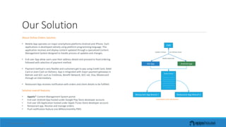 myMenu App Solution for Restaurants | PPTX