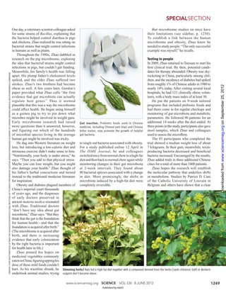 My microbiome and me | PDF | Biological Sciences | Science