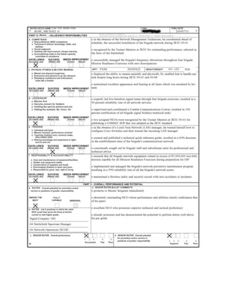 My Military Performance Rating Reports | PDF