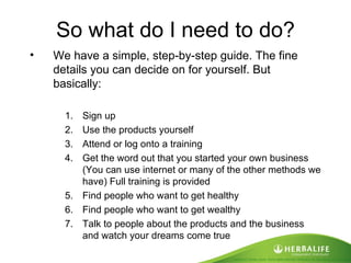 My mini business training | PPT