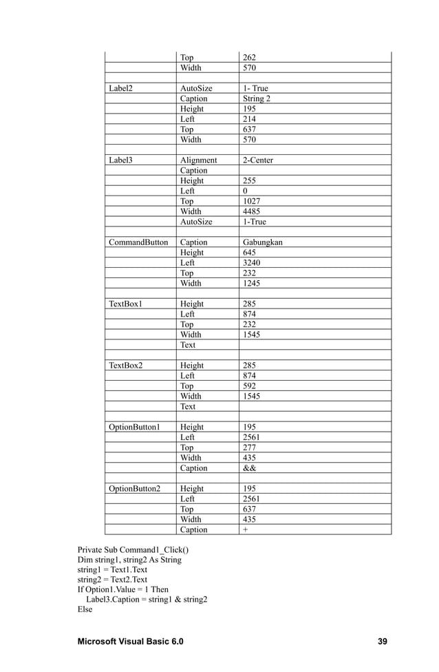 My modul visual basic 6.0 | PDF