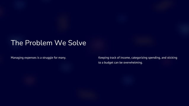 Expense tracker using html,css,Javascript | PPT