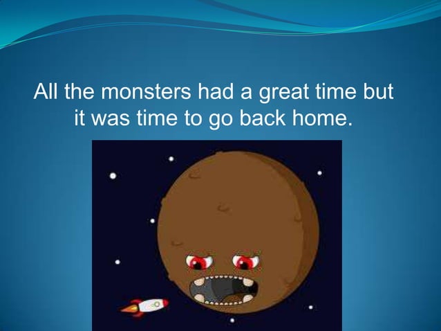 My monster story | PPTX