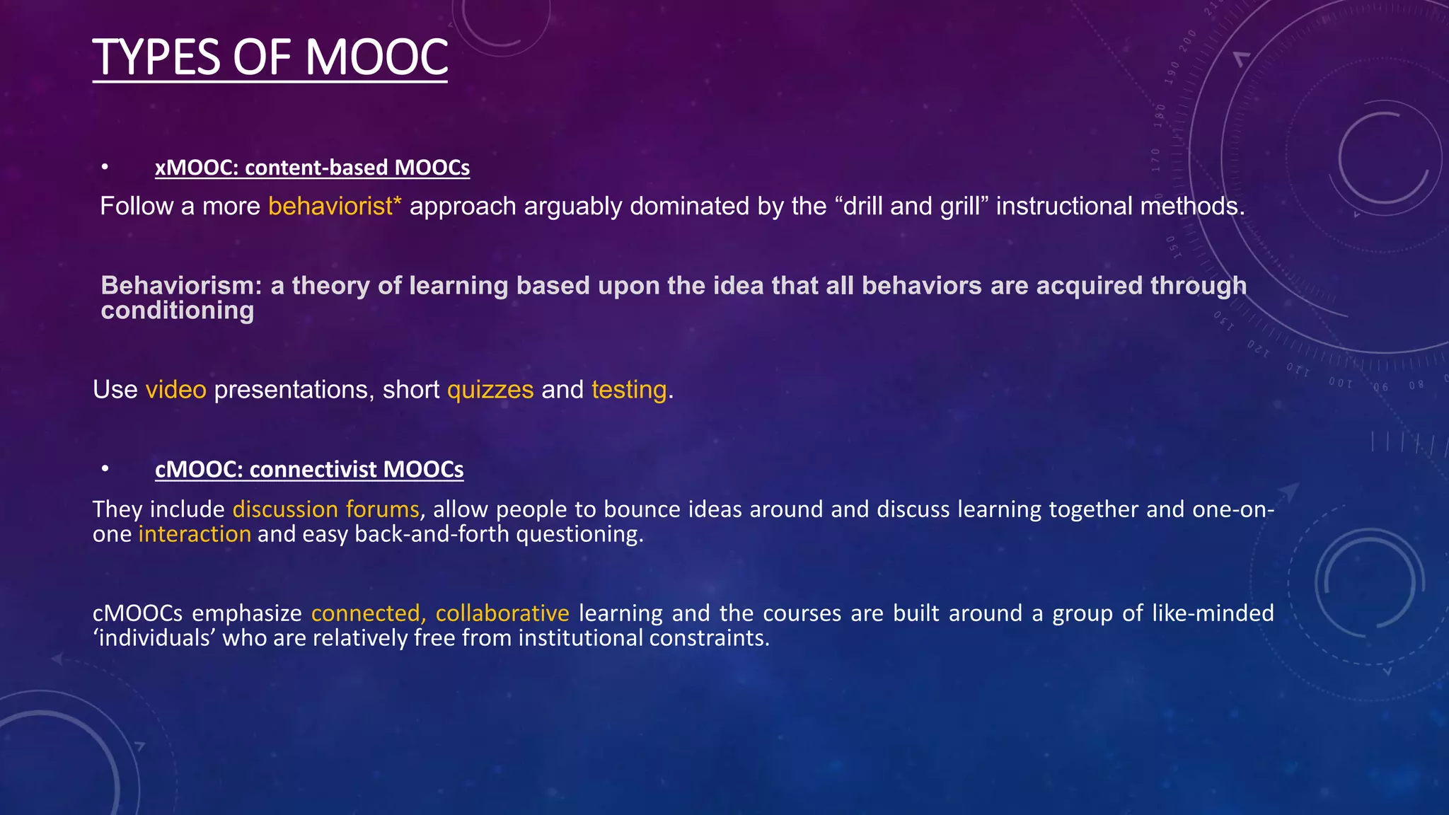 My mooc presentation | PPT