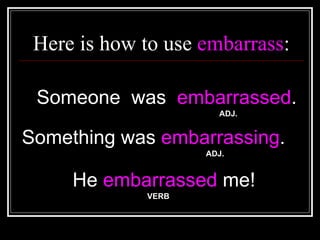 My most embarrassing moment | PPT