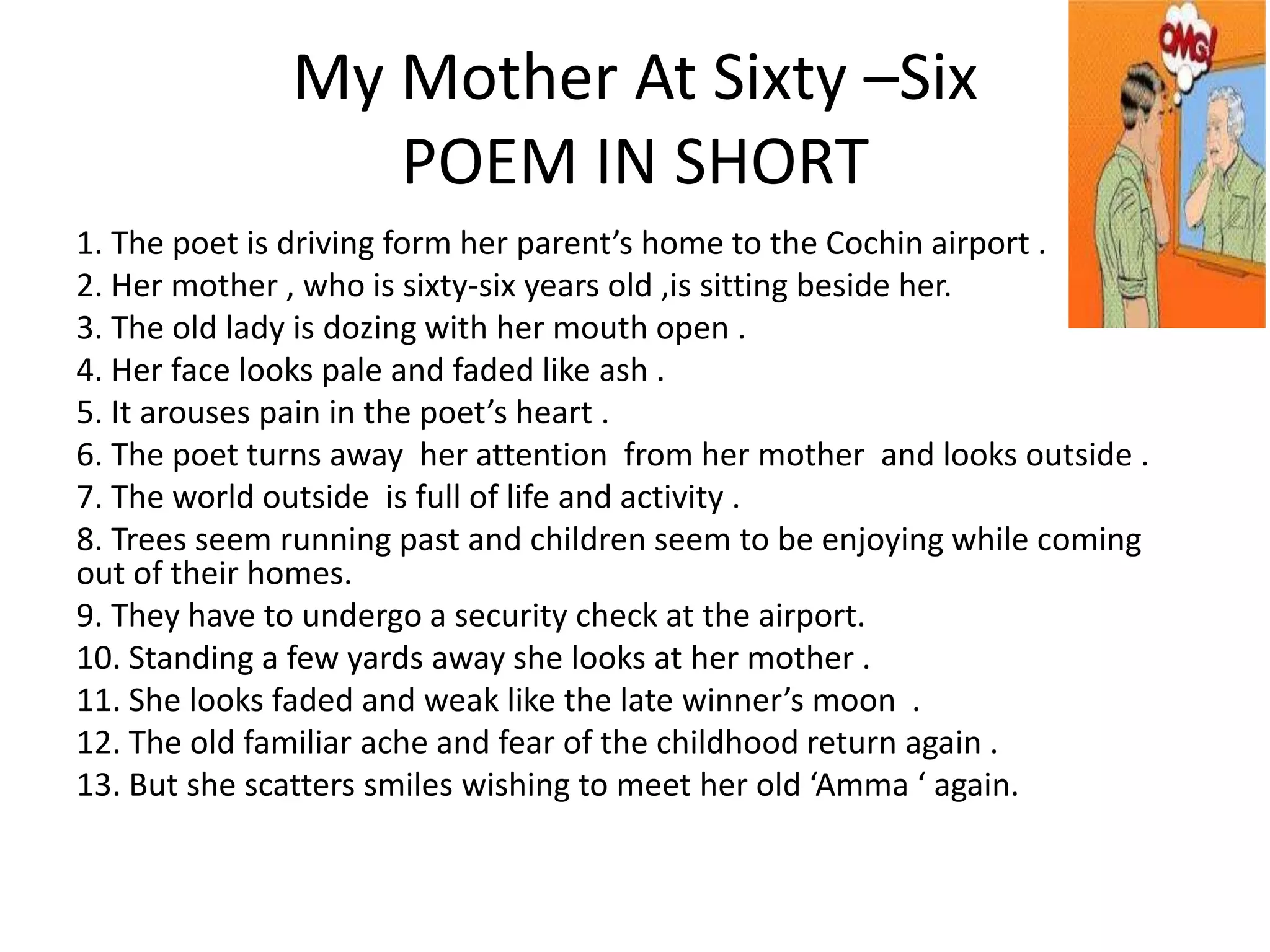 My mother at 66 | PPTX