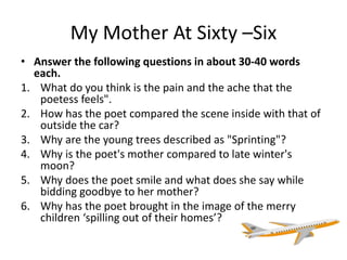 My mother at 66 | PPTX