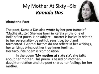 My mother at 66 | PPTX