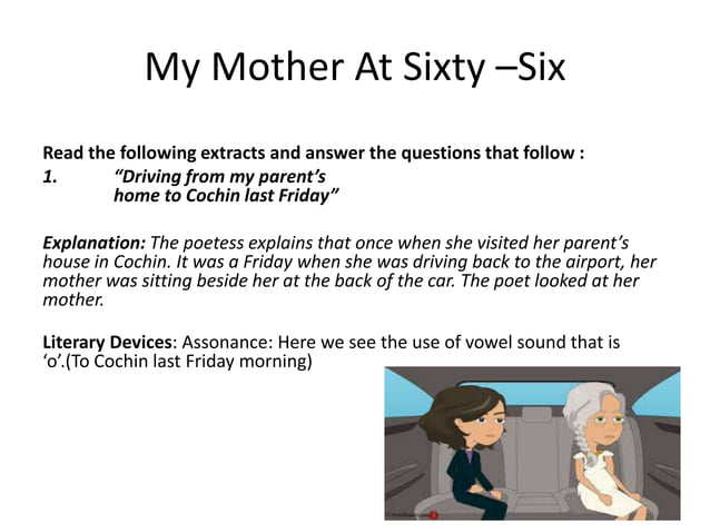 My mother at 66 | PPTX | Bereavement | Family and Relationships