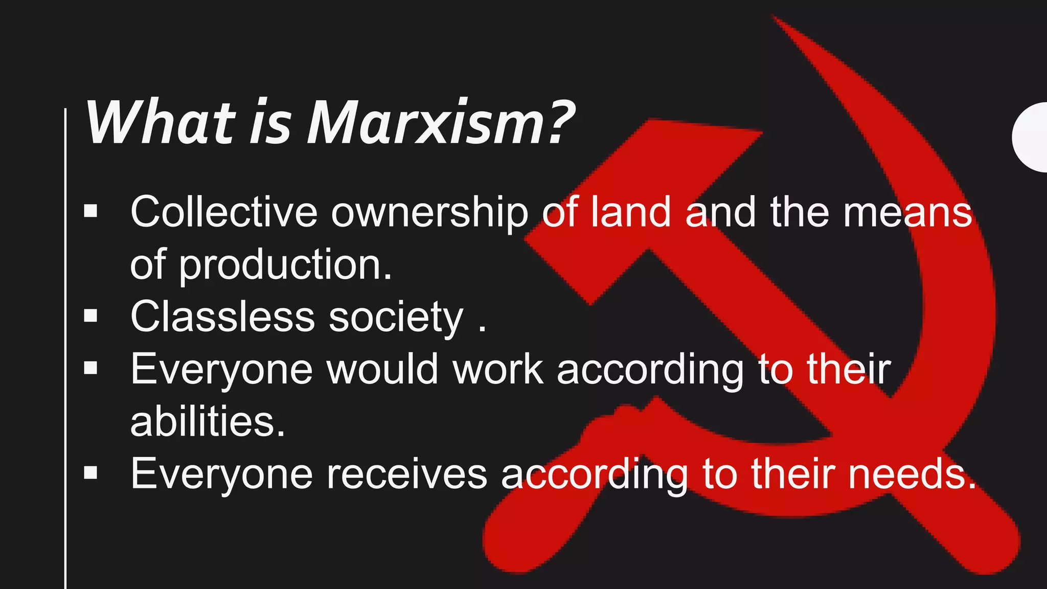 Marxism presentation | PPTX